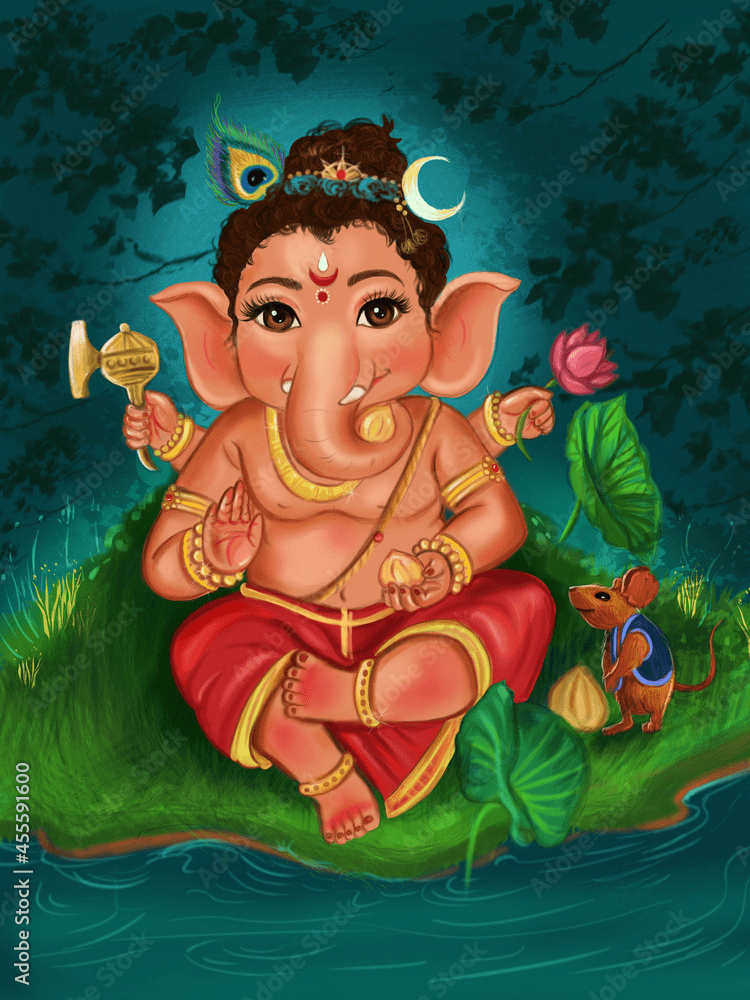 Lord Ganesha: Beautiful Powerful Incarnations in the 4 Yugas.